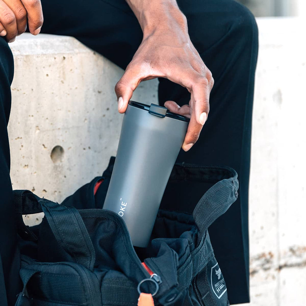 STTOKE - The World's First ShatterProof Ceramic Reusable Cup