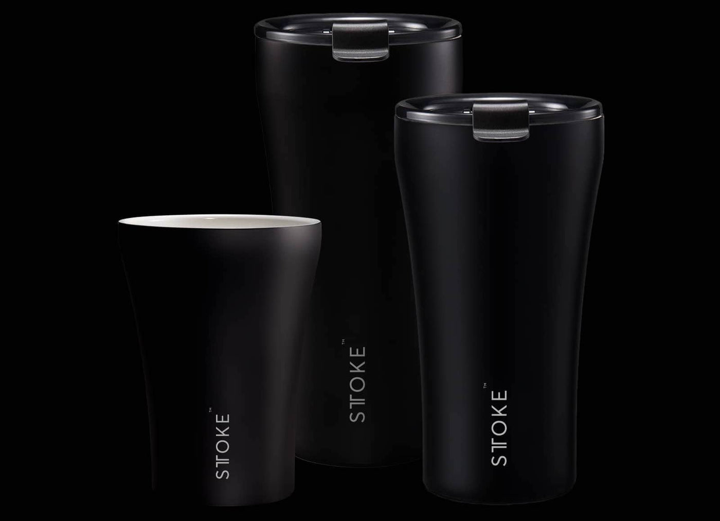 STTOKE - The World's First ShatterProof Ceramic Reusable Cup