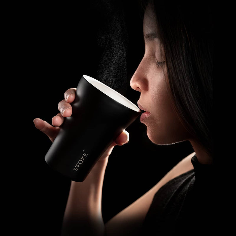 STTOKE - The World's First ShatterProof Ceramic Reusable Cup